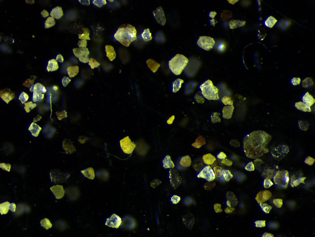 MicroXRD: Small Area Analysis of Single Grains of Sand - EAG Laboratories